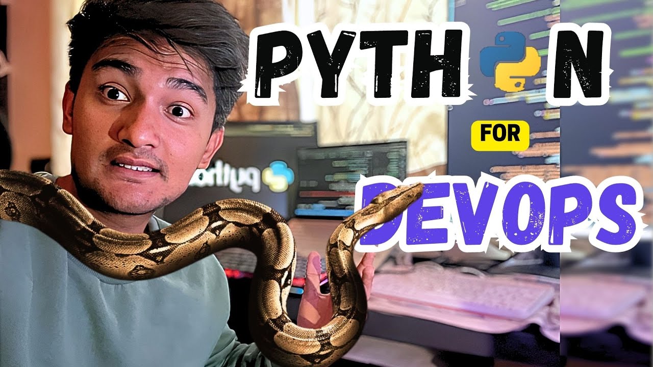 How I Use Python As Devops Engineer Python For Devops Youtube
