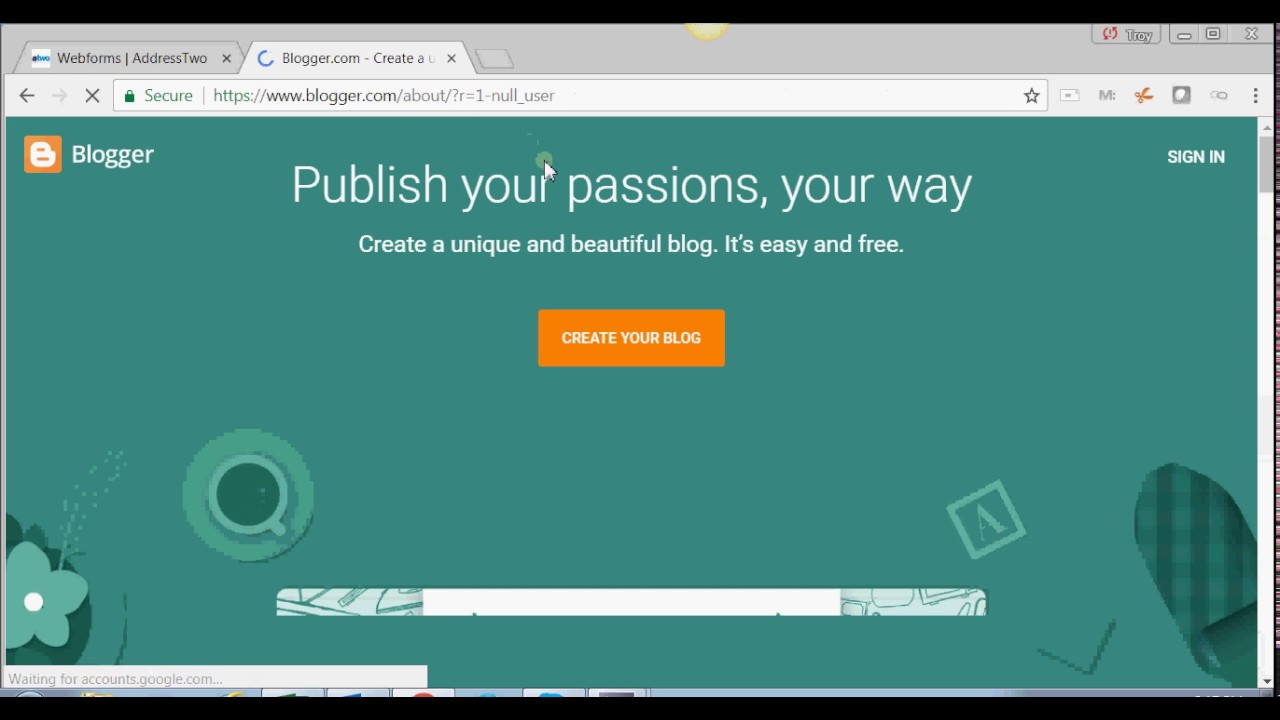 Creating A Webform Youtube