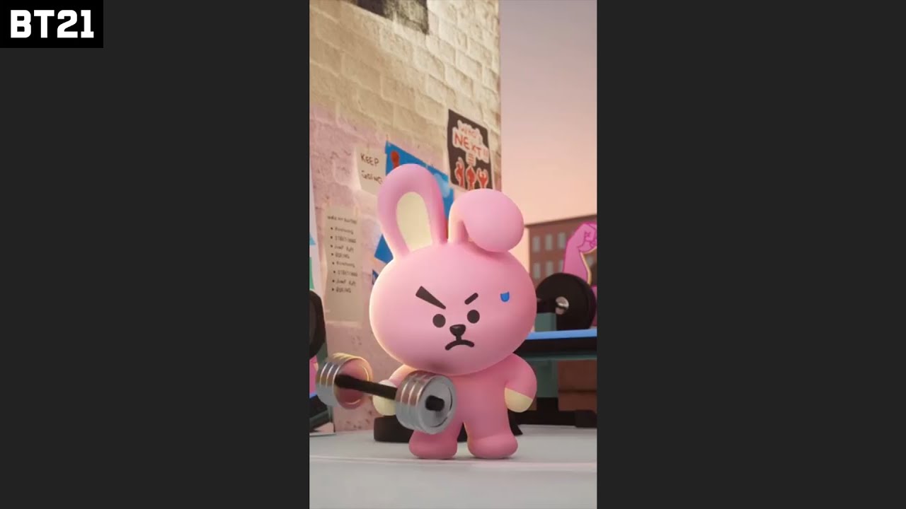 Bt21 Cooky S Workout Shorts Youtube