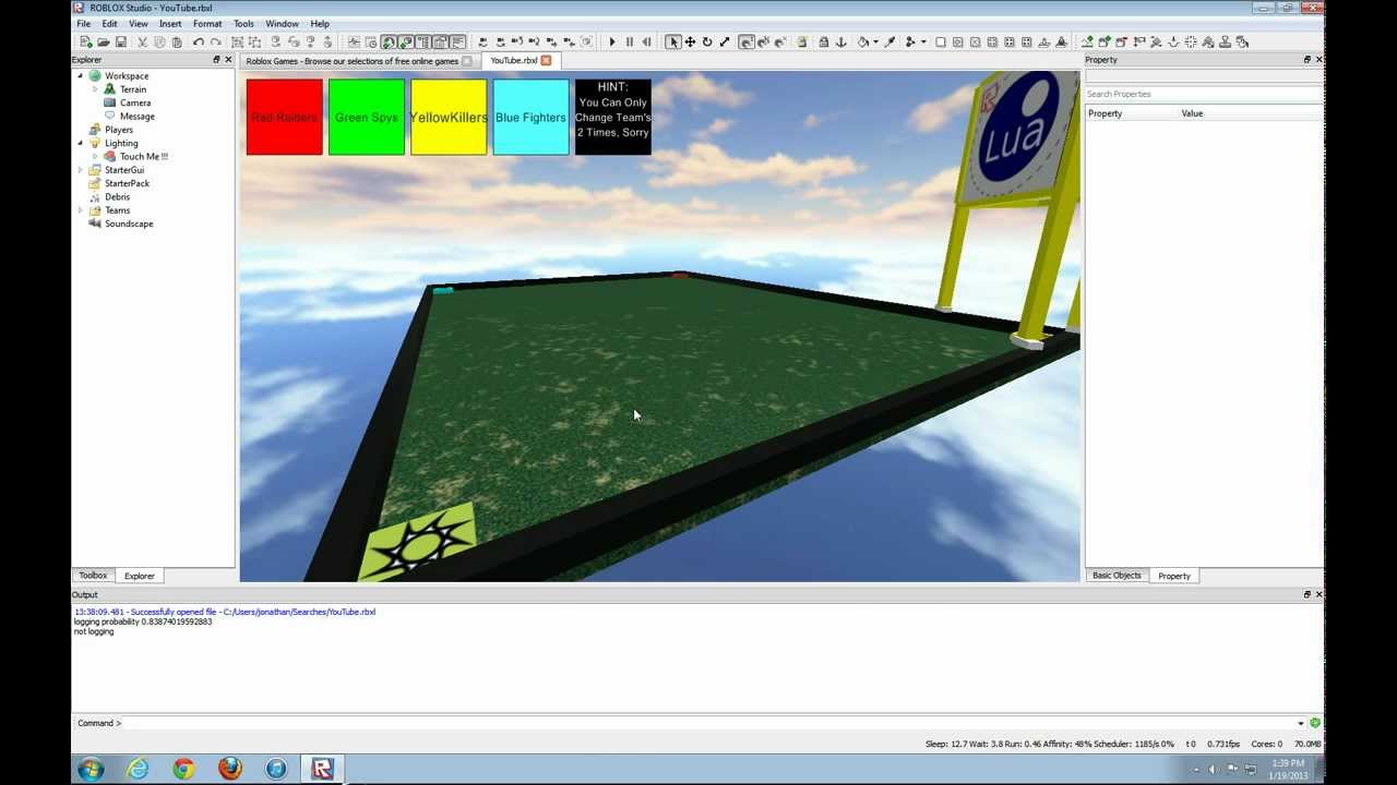Roblox Lua Scripting Tutorial 4 Else And Condition Statments Youtube