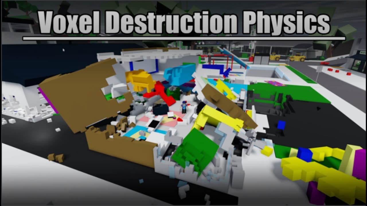 Playing Voxel Destruction Physics With Biollante Fan Part 2 Youtube