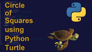 Circle Of Squares Using Python Turtle In Python Pytho Doovi