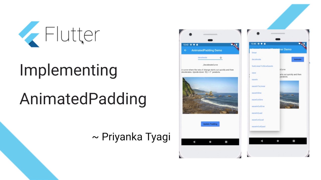 Animatedpadding Flutter Widget Youtube