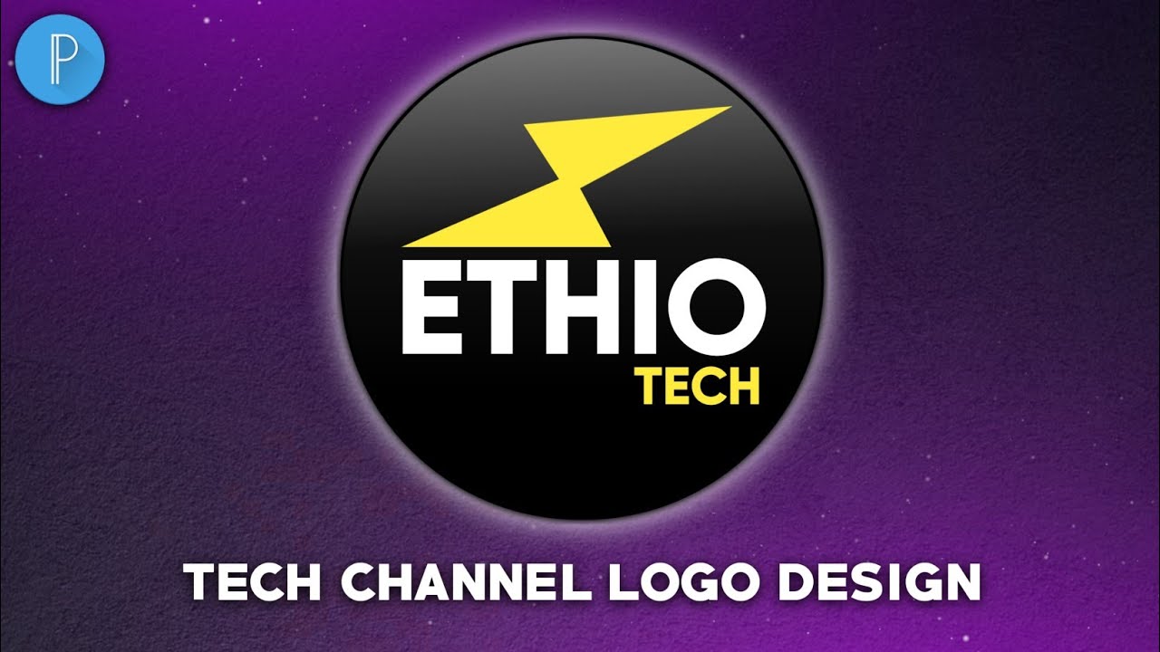 How To Make Tech Channel Logo For Youtube Logo Design Pixellab