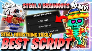 Steal A Brainrot Script No Key New Update Lemon Hub Invisible Anti Hit