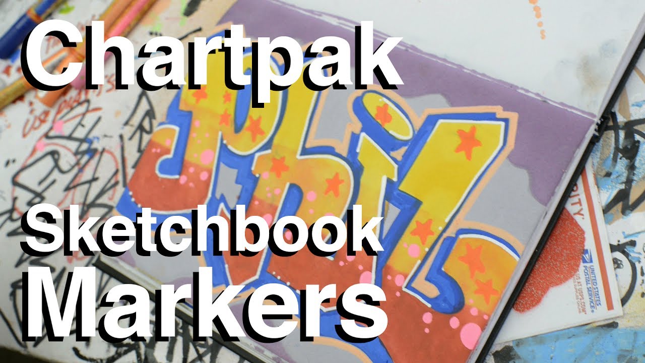 Artprimo Presents Chartpak Sketchbook Markers Youtube