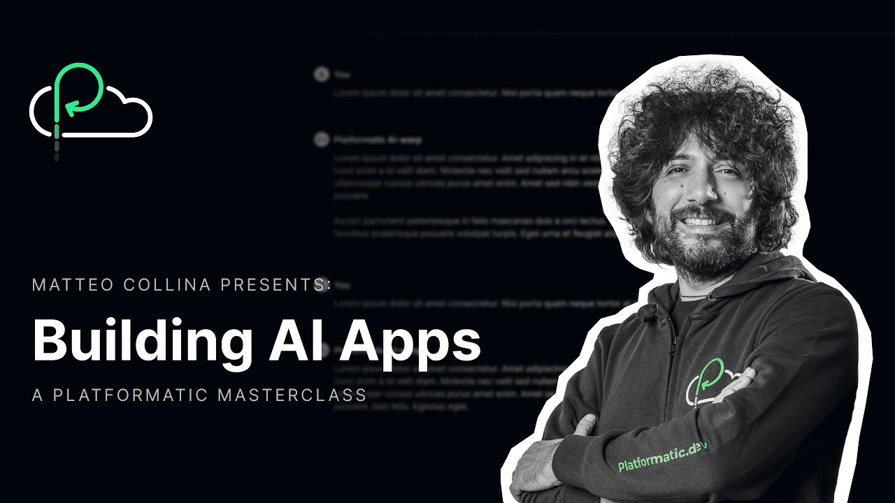 Masterclass Building Ai Apps With Platformatic Youtube