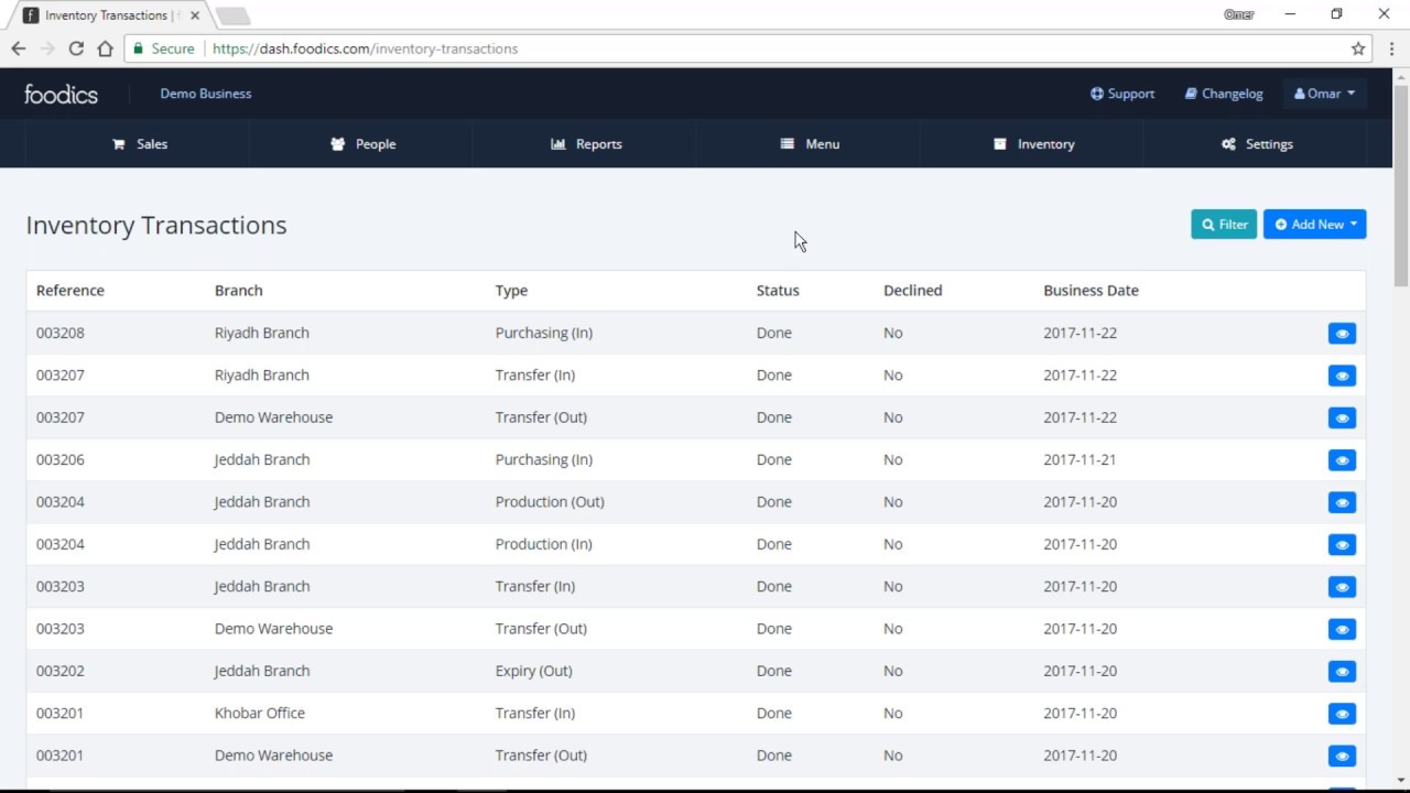 Getting Started With Foodics Inventory Youtube