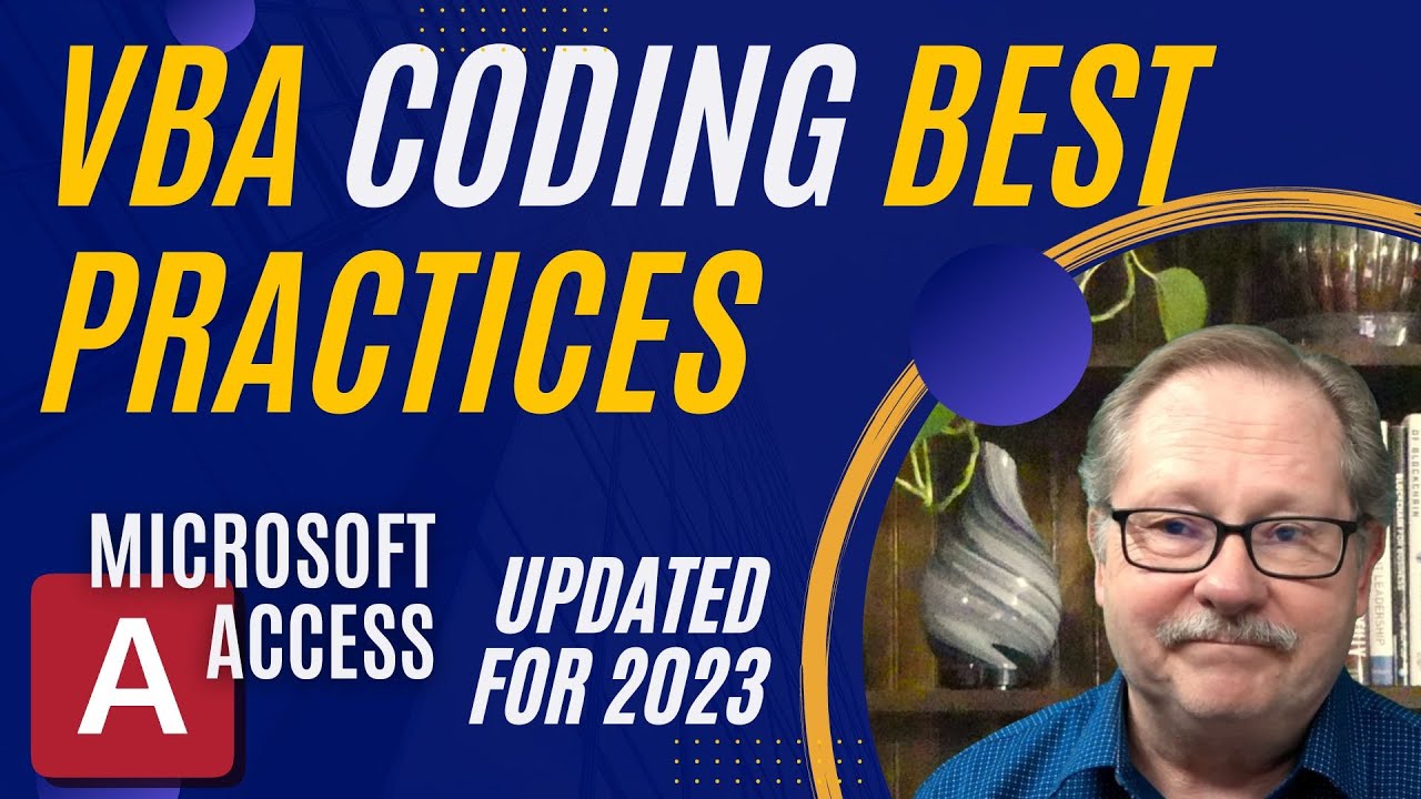Efficient Vba Coding Habits For Fewer Errors Youtube