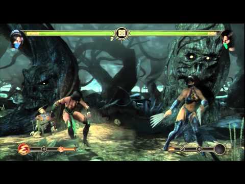 Mortal Kombat Round 9 Kitanna Nude Meliena Youtube