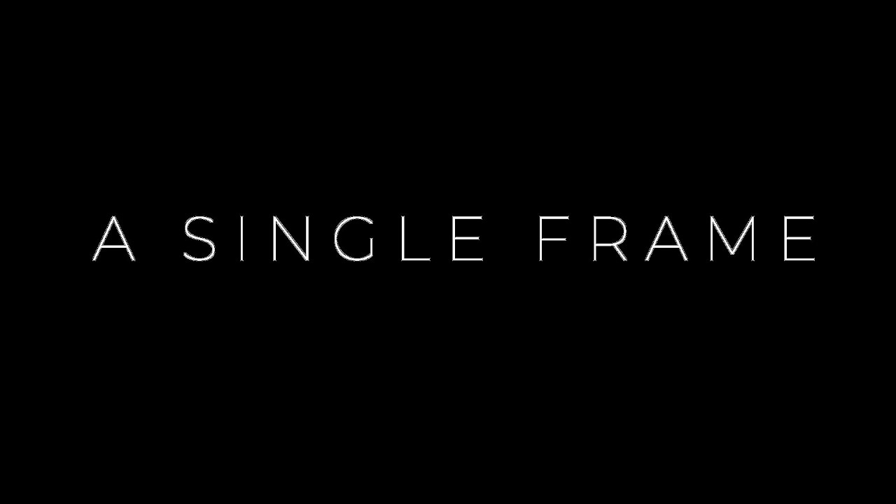 A Single Frame Youtube