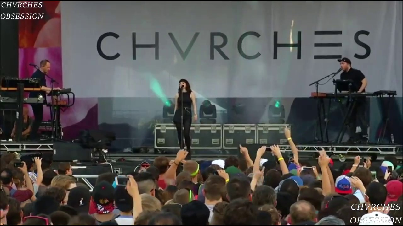 Chvrches Pitchfork 2015 We Sink Live Chicago Pitchfork Music Festival