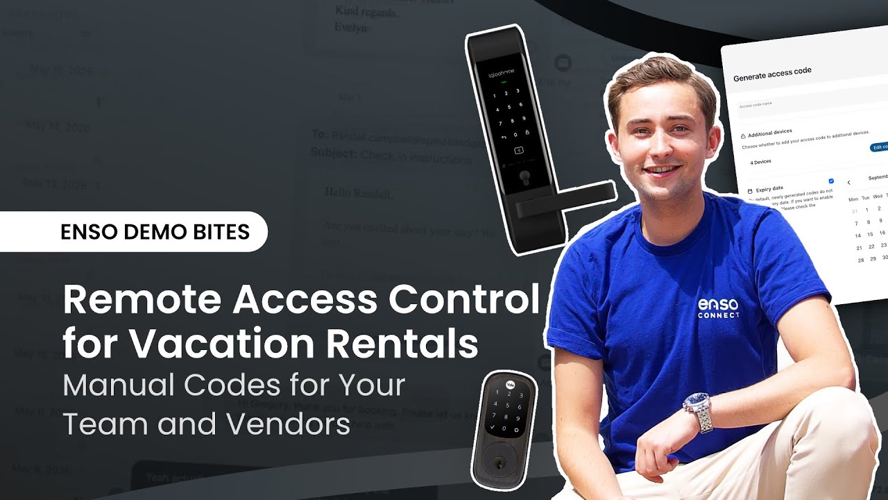 Remote Access Control For Vacation Rentals How To Generate Custom