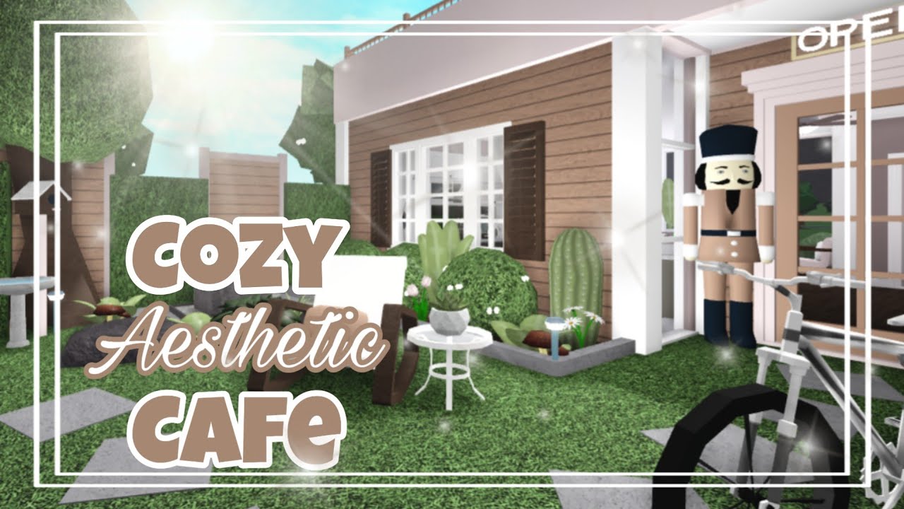 Bloxburg Small Aesthetic Cafe Shout Out Roblox Youtube