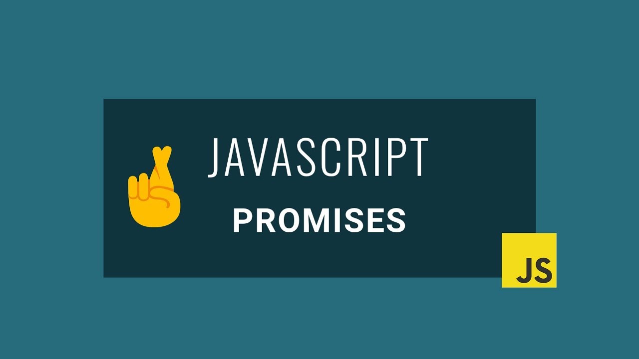 Javascript Promises Getting Started Youtube