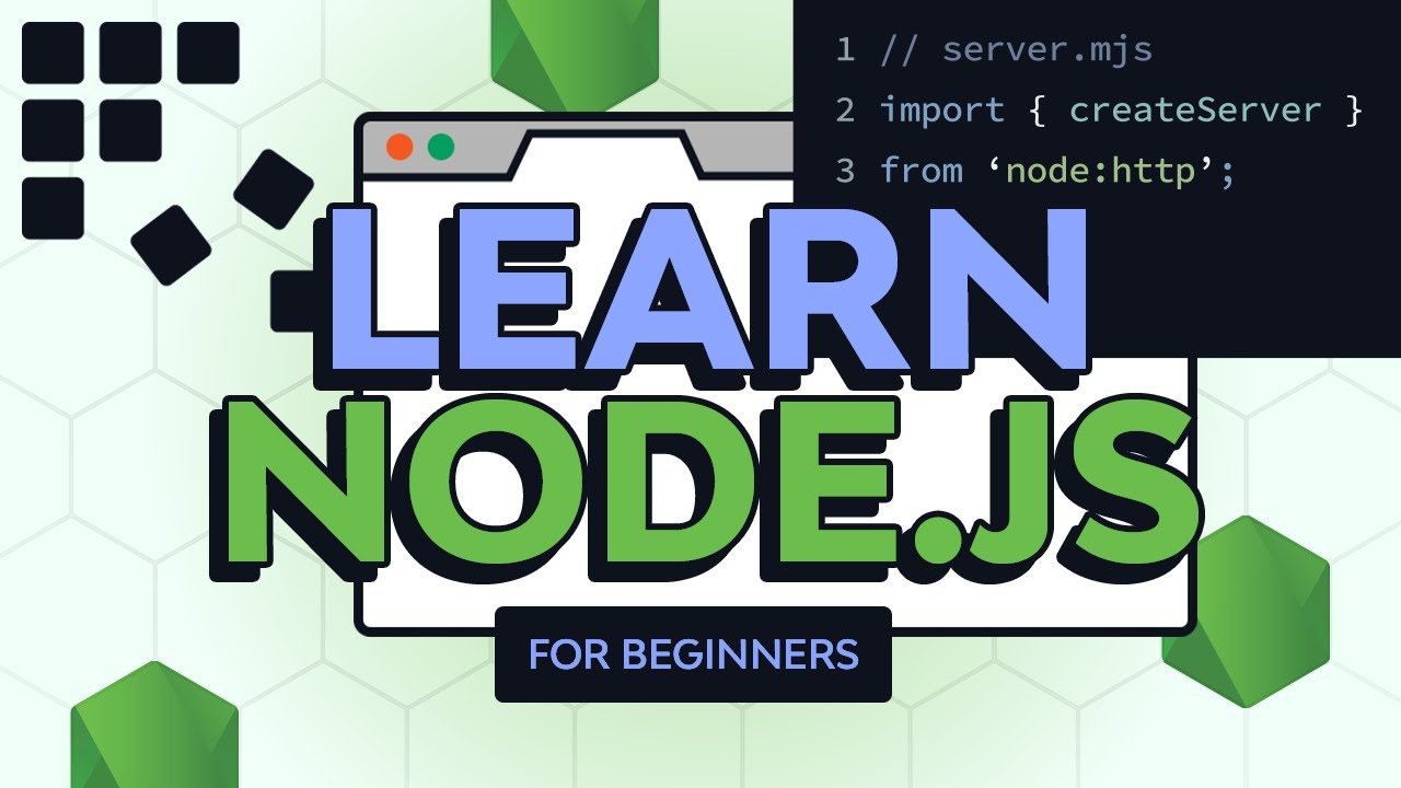 Node Js Tutorial For Beginners Crash Course Youtube
