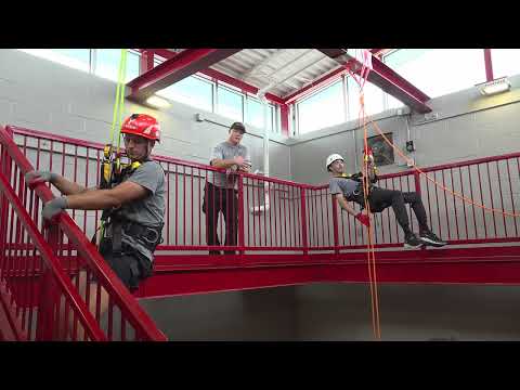 High Angle Rope Rescue Training Youtube