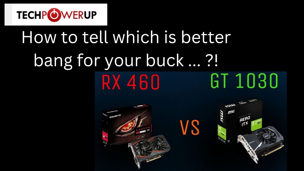 Which Gpu Should I Buy Techpowerup Gpu Database Youtube