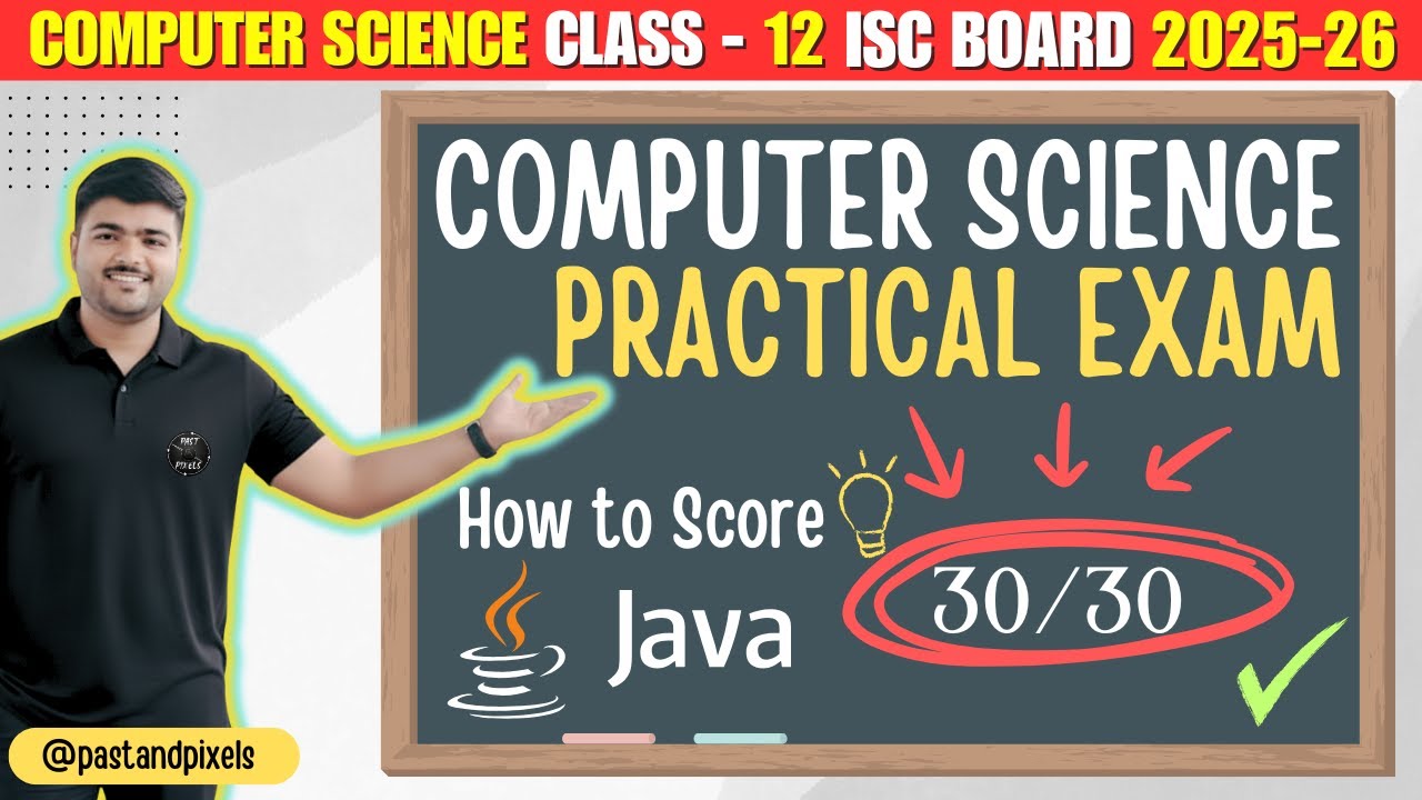 Isc Class 12 Computer Science Practical 2025 Complete Paper Pattern