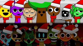 Sprunki Christmas Normal Vs Horror Version Fanmade Incredibox Sprunki ...
