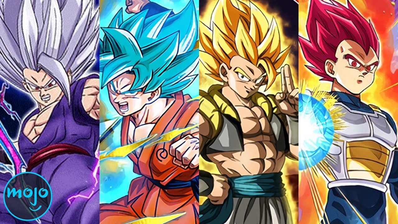 Top 30 Dragon Ball Transformations Youtube