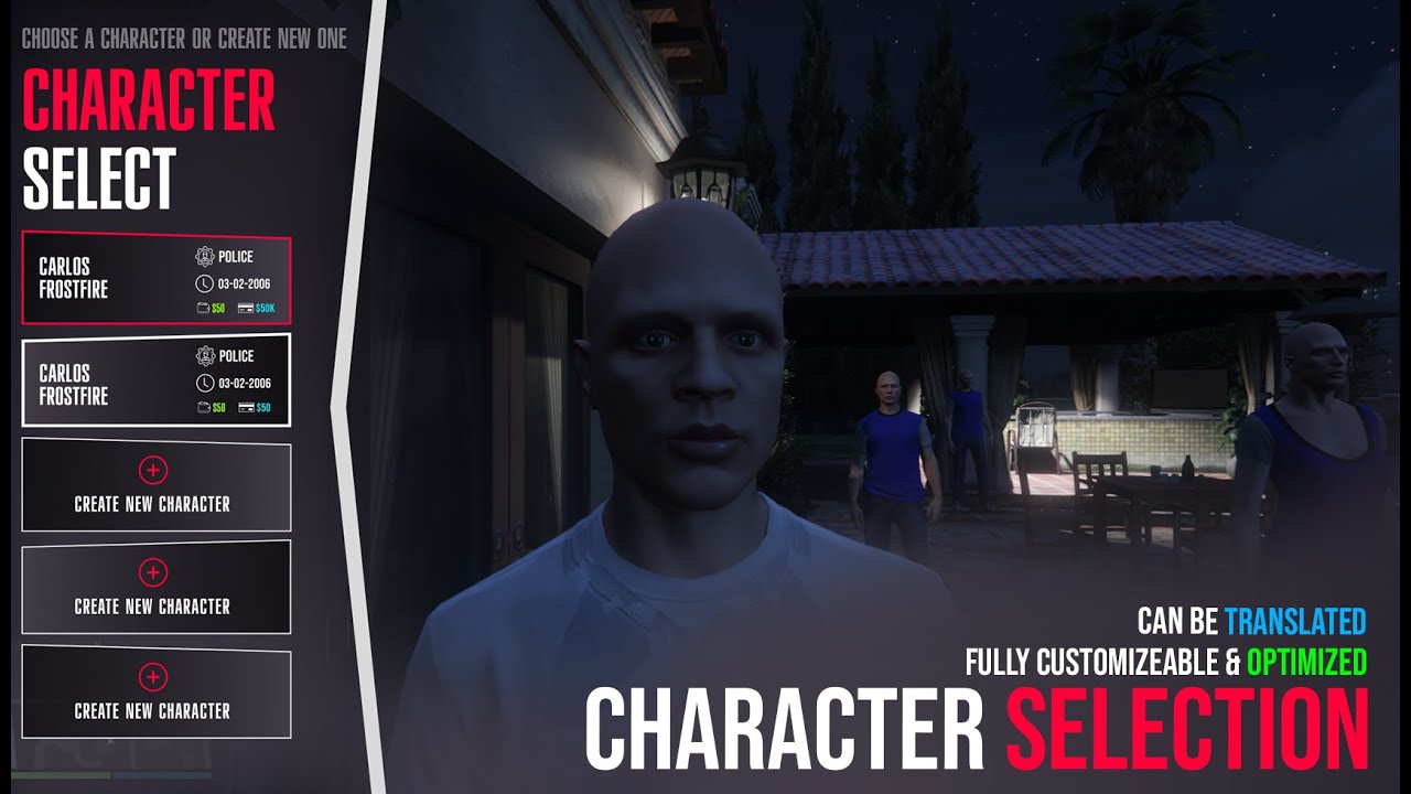 Character Framework Fivem Infoupdate Org