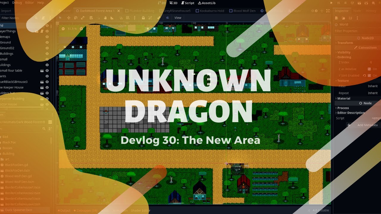 Unknown Dragon Devlog 30 The New Area Youtube