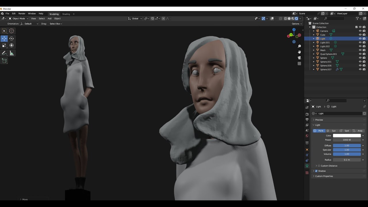 Oc Sculpt Sketch Youtube