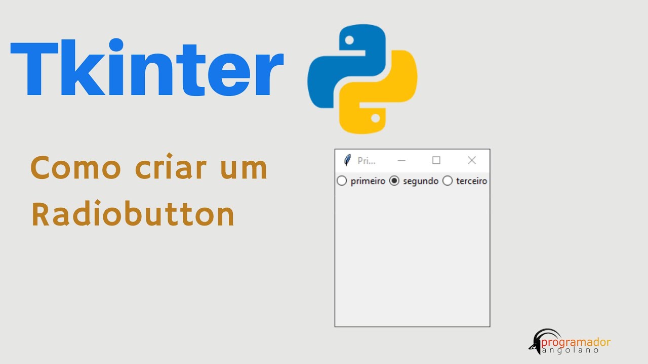Curso Tkinter Radiobutton 8 Youtube