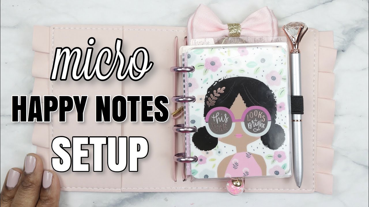Micro Happy Notes Setup How Im Using It At Home With Quita Youtube