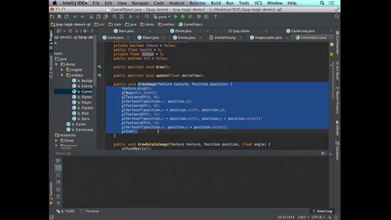 2014 12 Java Game Development Using The Lwjgl Youtube