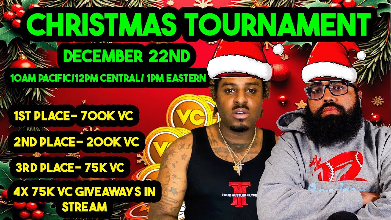Christmas Tourney Going Up Nba 2k25 Giveaways Youtube