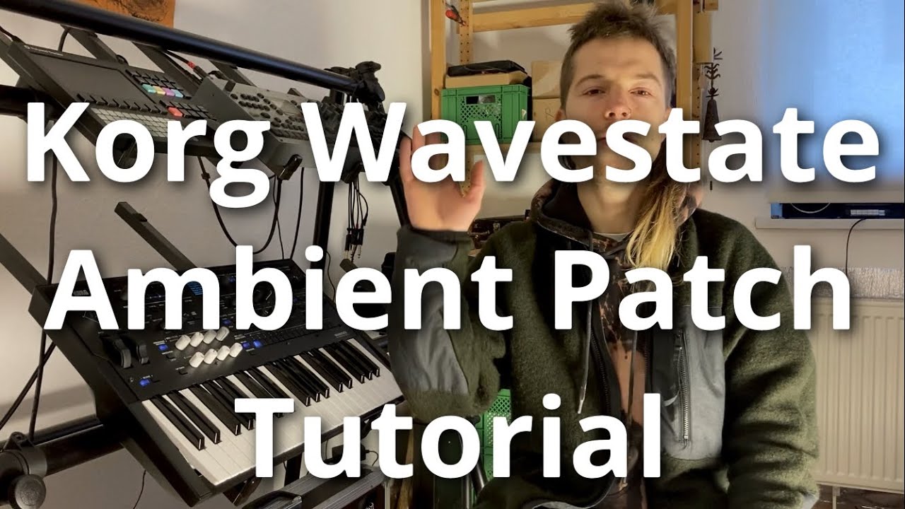 Korg Wavestate Ambient Patch Tutorial Part 3 Fx Ambience