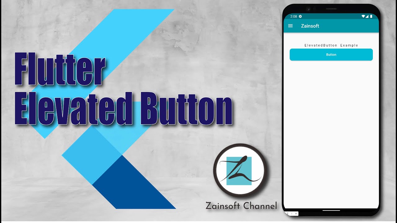 2 Flutter Elevated Button Flutter Tutorials Material Components