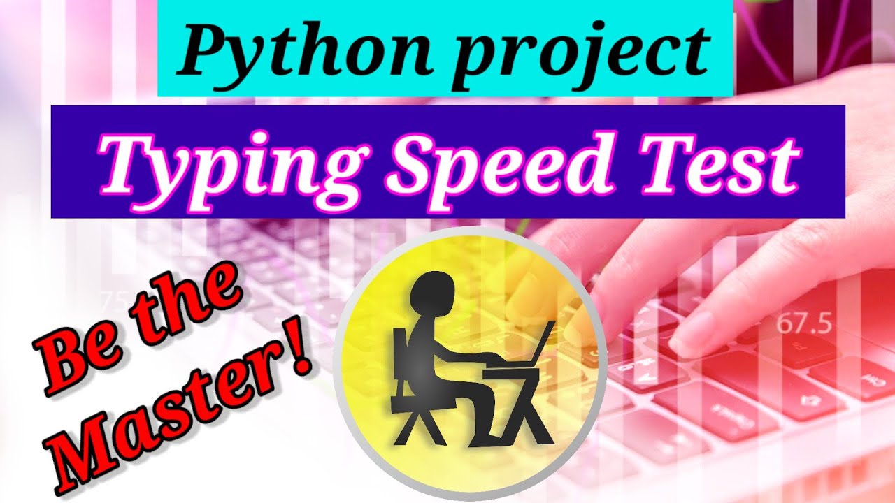 Typing Speed Test Using Python Gui Application Python Project Youtube