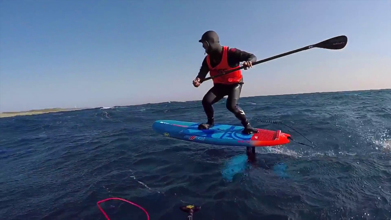 Downwind Foiling Sup Tomo Youtube