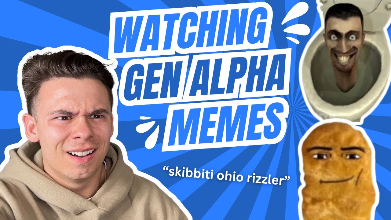 Mr J Reacts Gen Alpha Memes Youtube