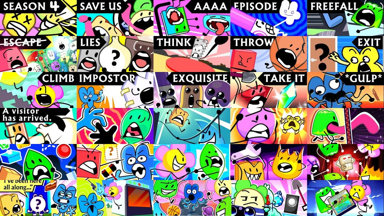 Bfb 1 30 All Episodes Youtube