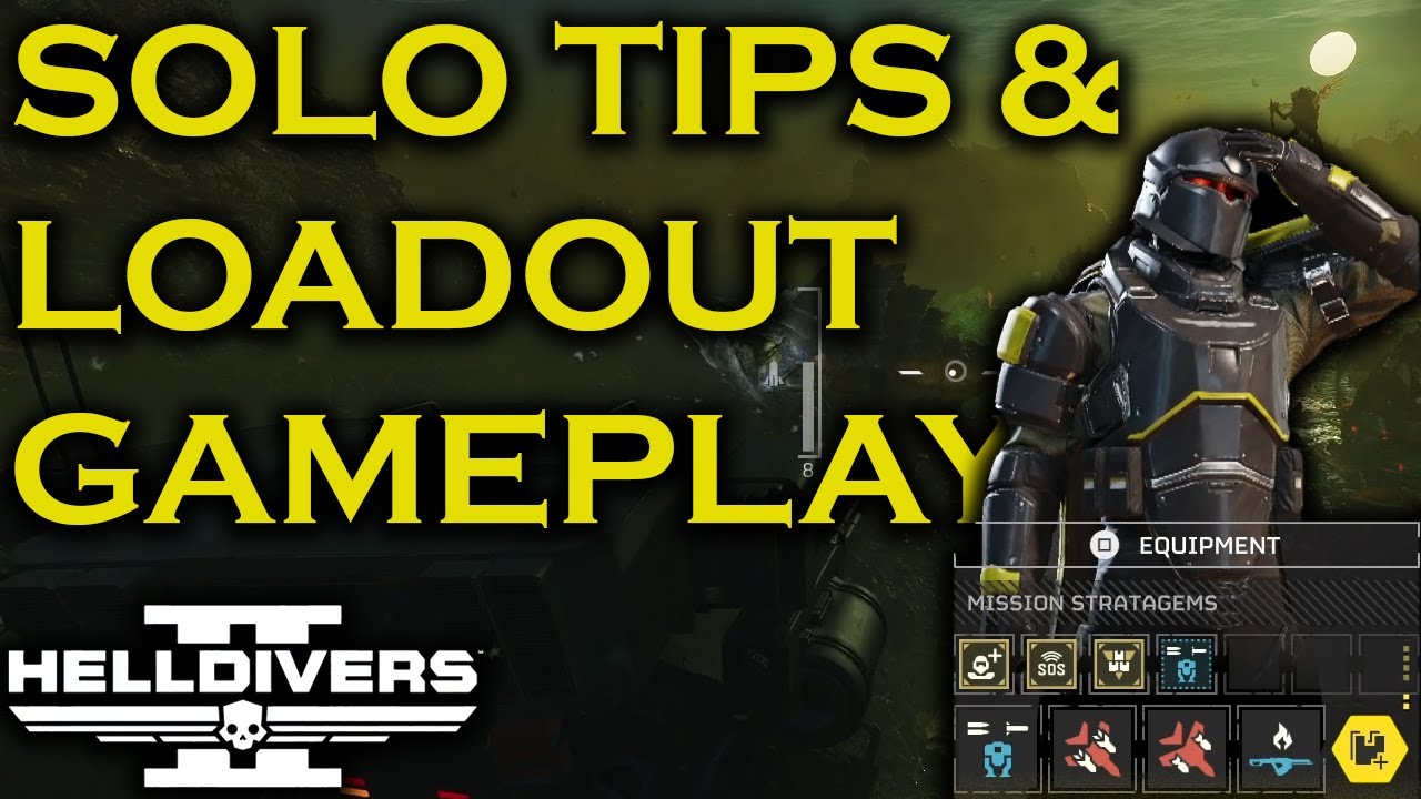 Solo Tips With Best Bug Loadout In Helldivers 2 Youtube