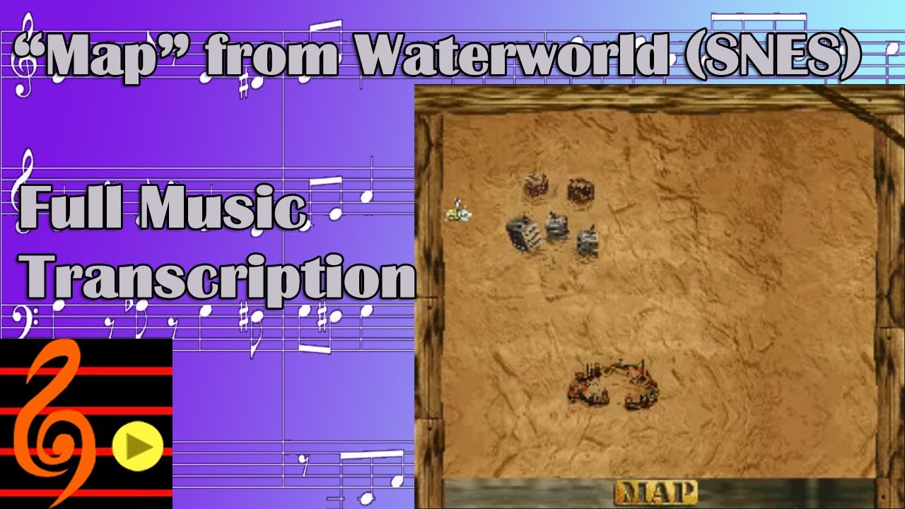Map From Waterworld Snes Full Transcription Youtube