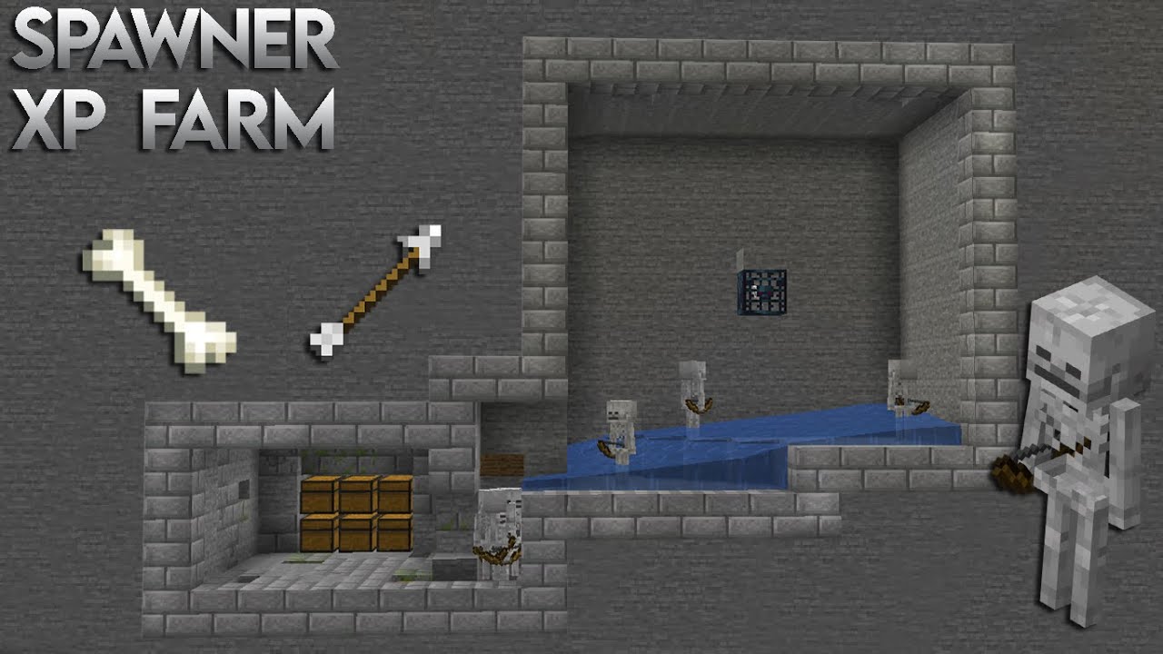 Minecraft Easy Spawner Xp Farm 1 16 Youtube