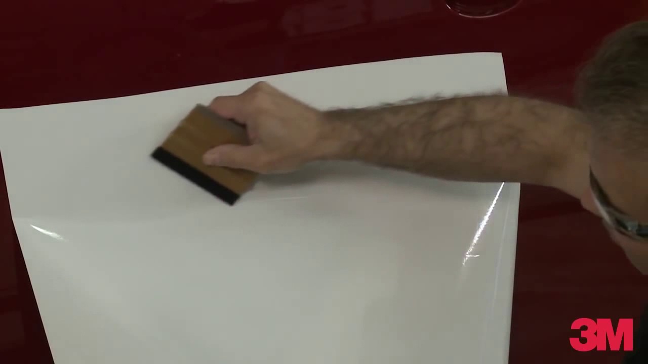 Vinyl Wrap Installation Squeegee Technique Youtube
