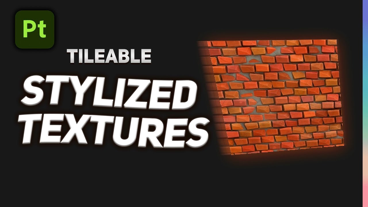 Substance Painter Tutorial Tileable Stylized Textures Piloto 3d Art