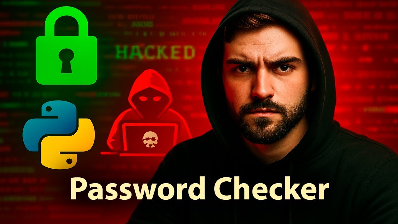 Build A Python Password Checker Cybersecurity Script Tutorial Youtube