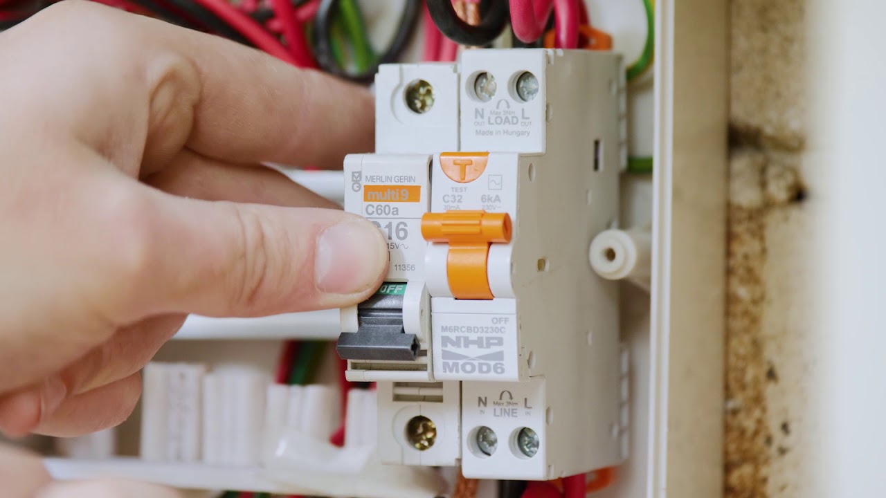 Installing A Safety Switch On Your Switchboard Youtube