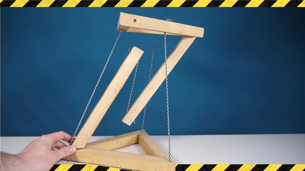 Make An Impossible Anti Gravity Structure Tensegrity Youtube