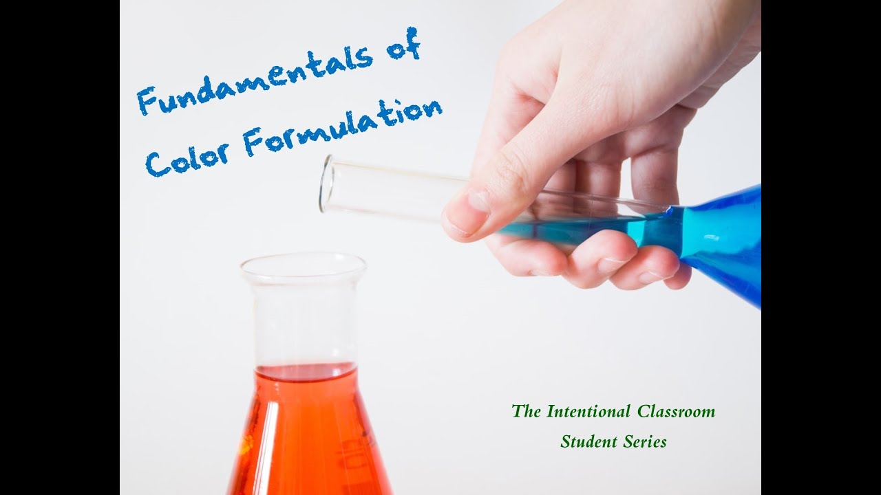 Fundamentals Of Color Formulation Tutorial Youtube