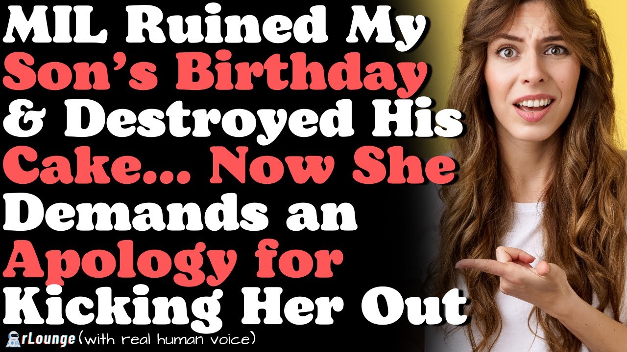 Mil Ruined My Son S Birthday Destroyed His Cake Now She Demands An