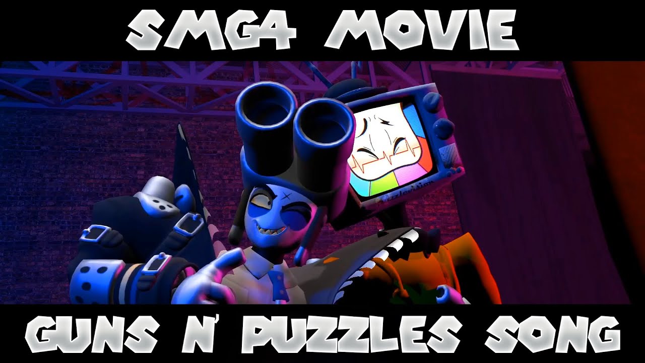 Smg4 Movie Guns N Puzzles Mr Puzzles And Mr Wpnz Song Youtube