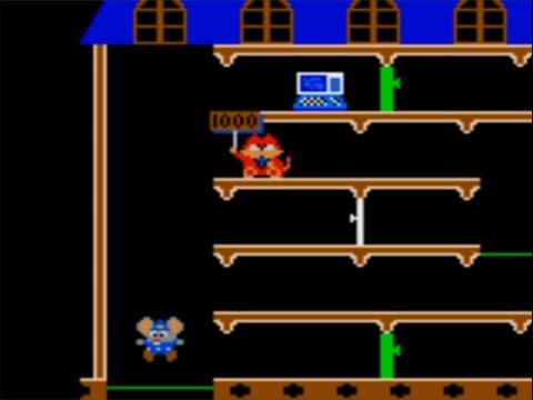 Mappy Sega Game Gear Arcade Version Youtube
